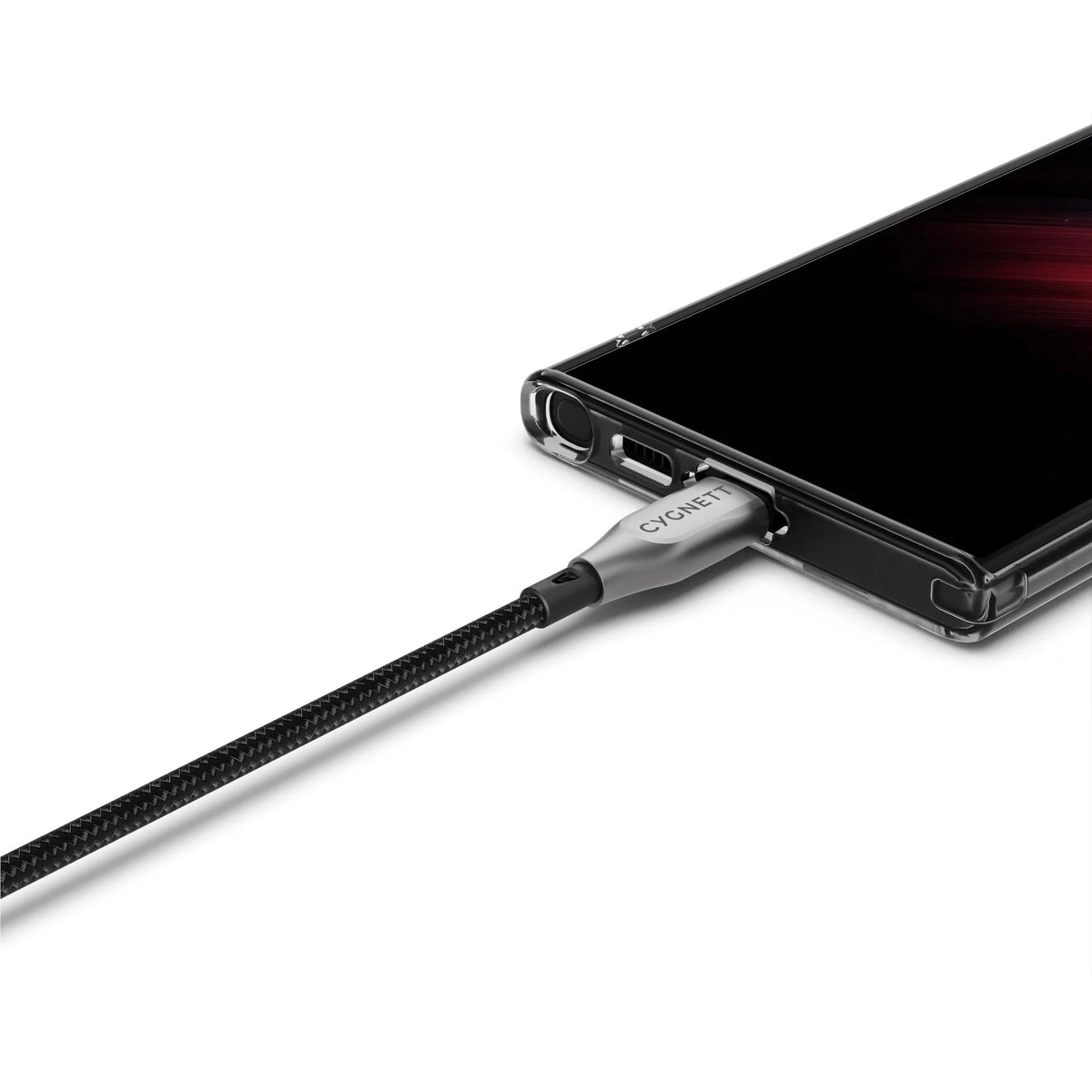 Cygnett Armoured USB-C to USB-C Cable [Black] – LEC Griffith